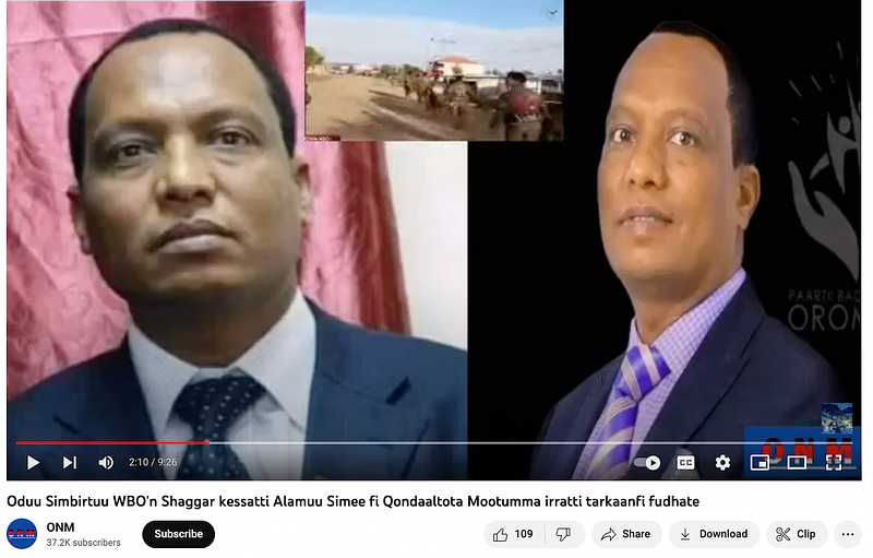 FALSE HEADLINE: This video has no information on the capture of Alemu ...