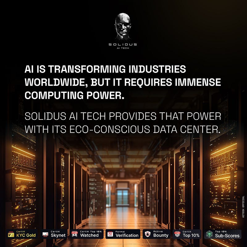 Solidus Ai Tech’s Role in Supporting the AI Industry Transformation.