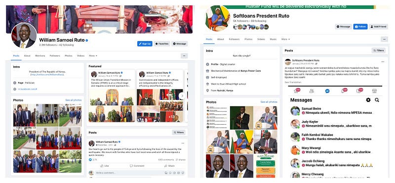 FAKE: This Facebook account promoting a school fees campaign does not ...
