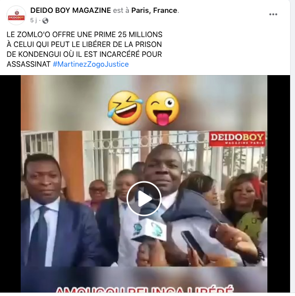 CONTEXTE MANQUANT : Dans cette vidéo, l’homme d’affaires Jean Pierre ...