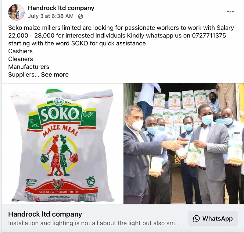 HOAX: This post claiming Coca-Cola Company is recruiting 1,000 Form ...
