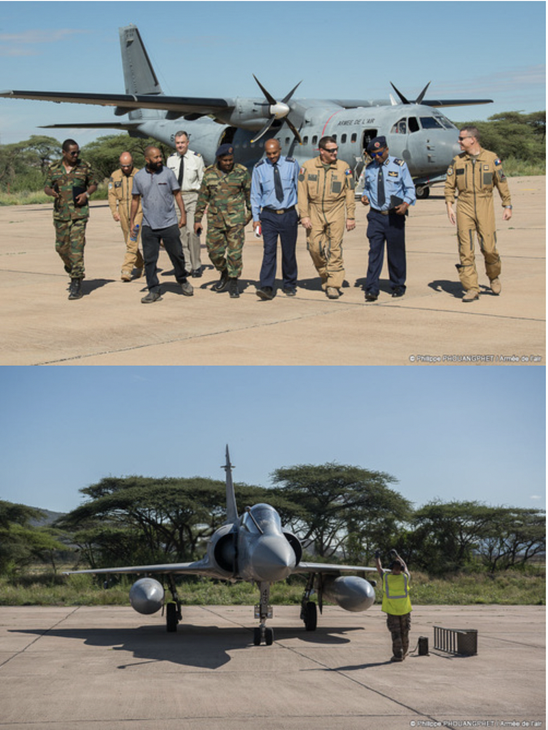 FALSE: These images do not show the Ethiopian and Israeli air forces ...