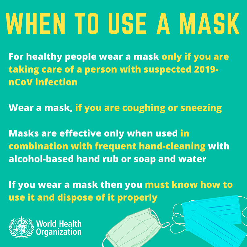 Should you wear a face mask to prevent the spread of COVID-19?