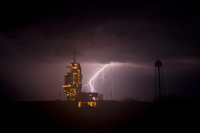 NASA Captures ‘Blue Jets’ And ‘Red Sprites’ Above Thunderstorms From ...