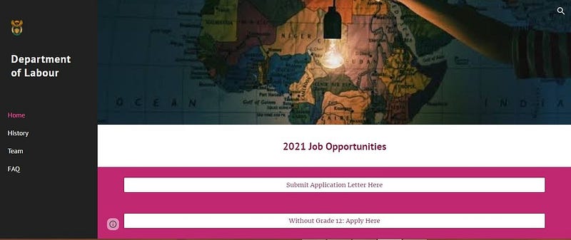 HOAX: This advert for job opportunities at Mr Price is a scam