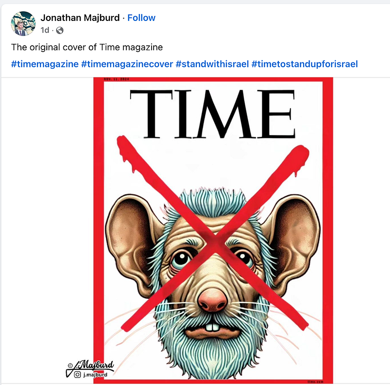 ALTERED: This TIME Magazine cover depicting a human-mouse hybrid ...