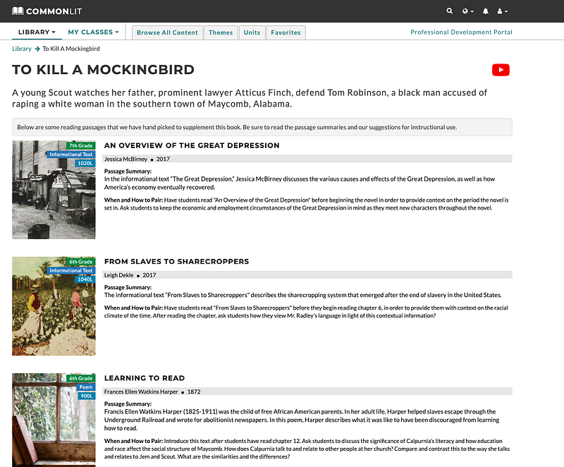 Strategically Utilizing CommonLit Lessons to Track Meaningful Data as a ...