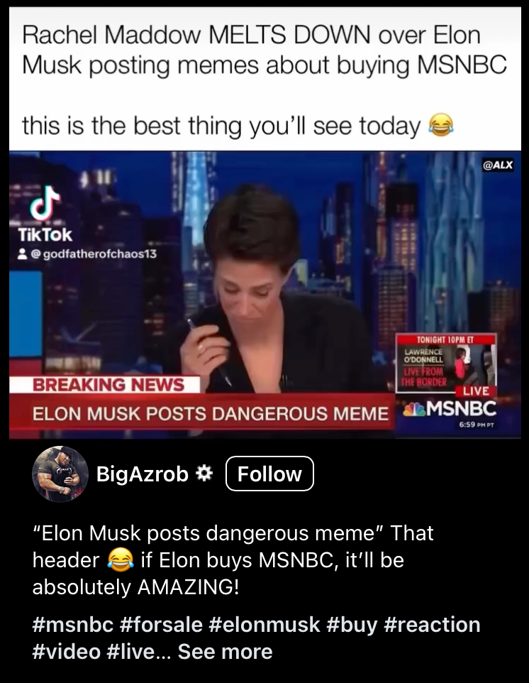 ALTERED: This video of MSNBC host purportedly breaking down over an ...