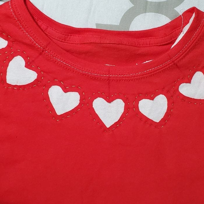 How to Cut a Heart in a T-Shirt For Valentine's Day
