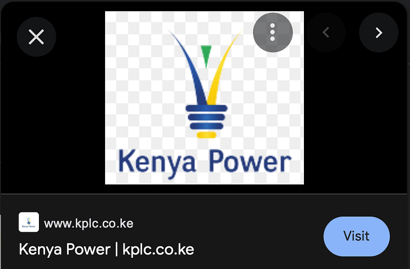 SATIRE: This photo is not of Kenya Power’s new logo