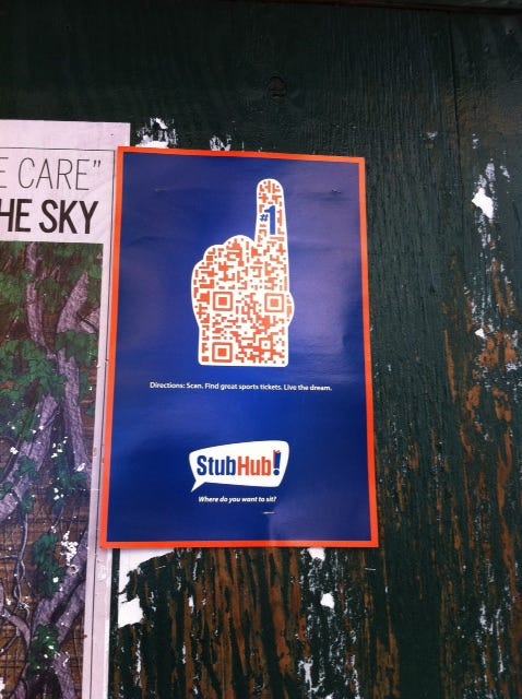 Estatísticas (e péssimos exemplos) de uso de QR Codes