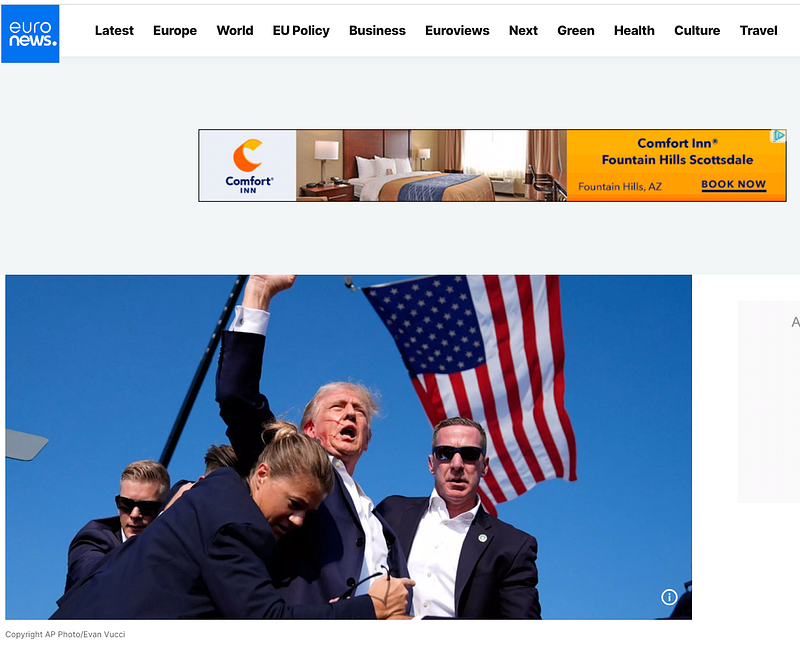 ALTERED: This image of Secret Service agents smiling after ex-US ...