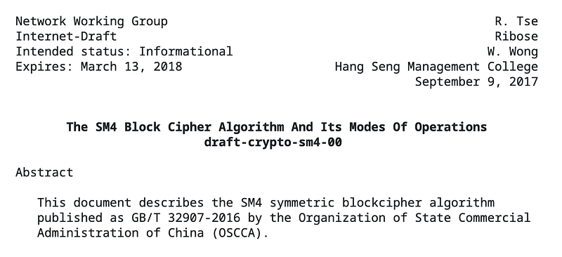 How Do The Chinese Ciphers Compare with NIST Standards?