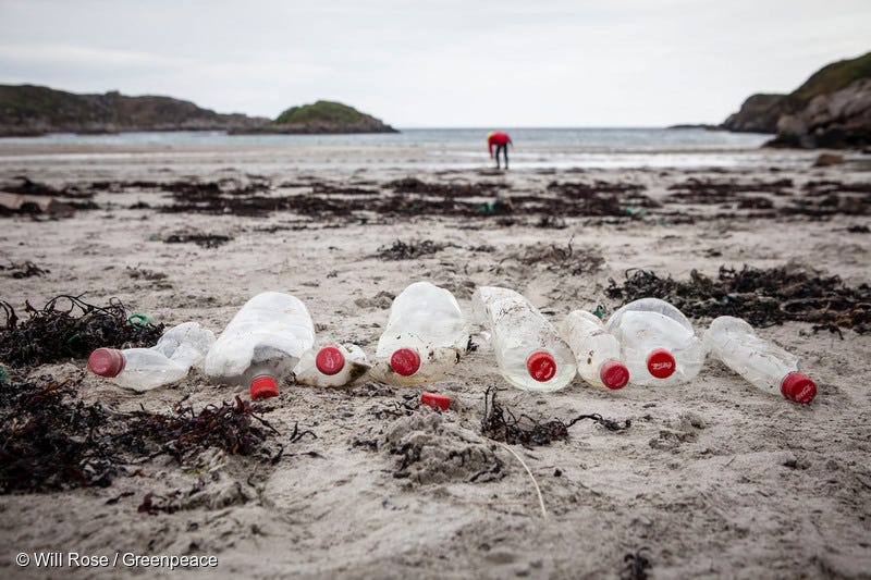 When Coca-Cola washes its hands of the ocean plastic problem, this is ...