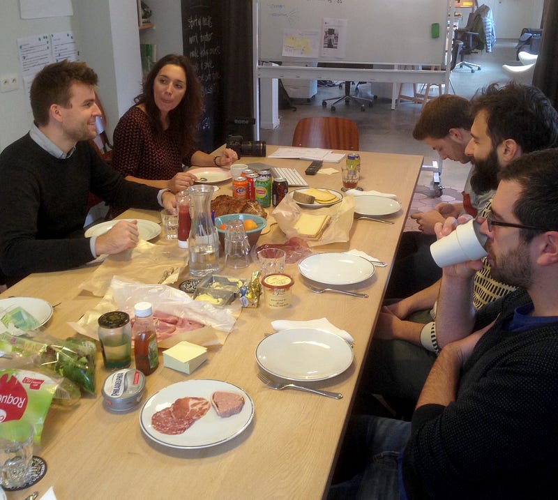Why we take time to eat lunch as a team – Central