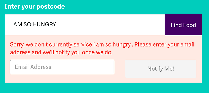 Why not to say “sorry” in error and info messages. – honestbee design ...