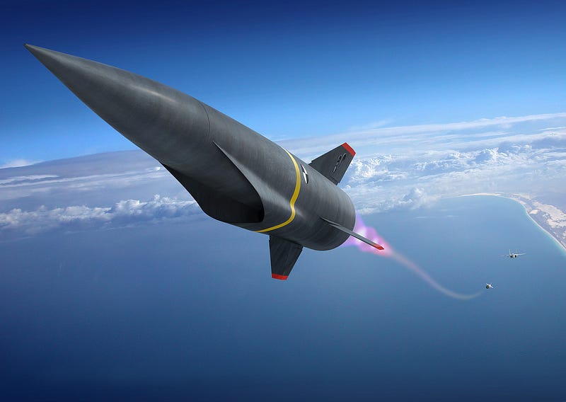 How About a Mach-5 Missile to Go With Your Mach-5 Warplane?