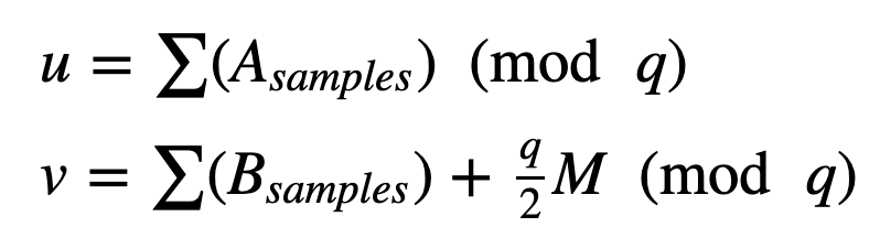 Homomorphic Encryption with Learning With Errors (LWE)