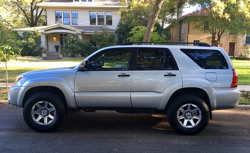 My 2007 Toyota 4Runner Build – Sportsbriefcase – Medium