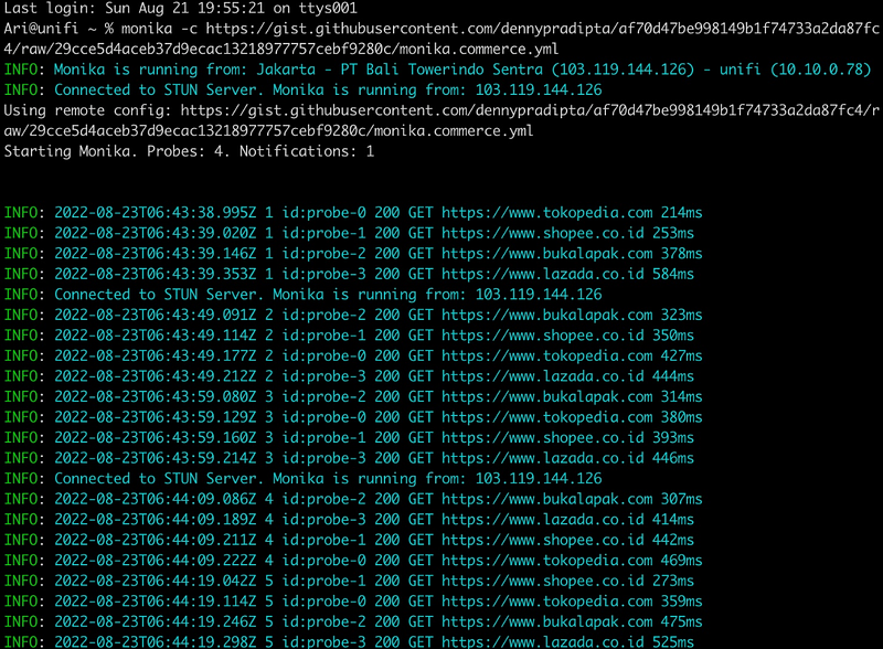 Monitor your competitor’s website performance using Monika