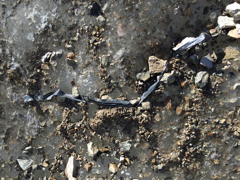 The debris of Flight 980 – Operation Thonapa