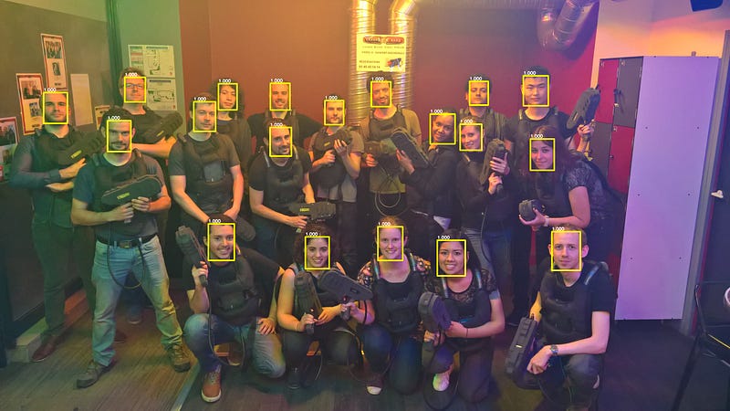 Modern Face Detection based on Deep Learning using Python and Mxnet