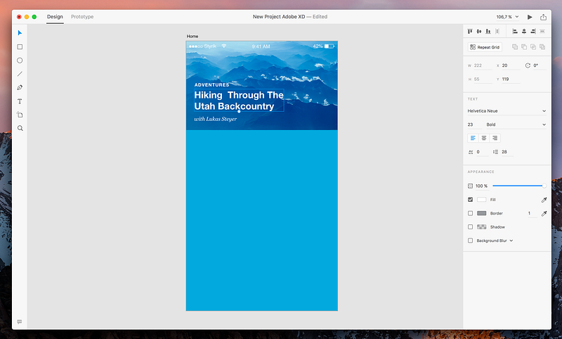 Getting started with Adobe Experience Design — Part I