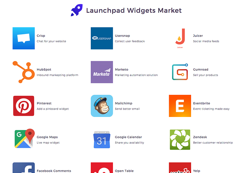 Launchpad — Introducing Widgets – Design + Sketch – Medium