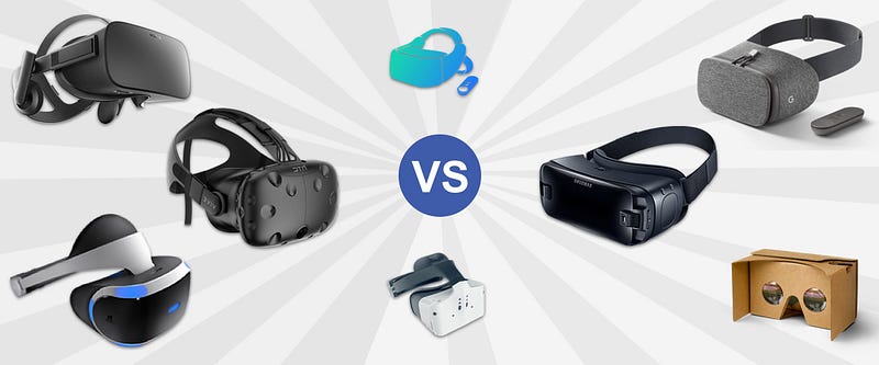 A Guide to 360º Virtual Reality: Part 2 -Headsets – Visbit Blog – Medium
