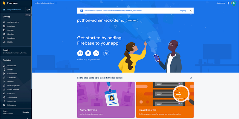 User Management With Firebase and Python | Billy Dharmawan