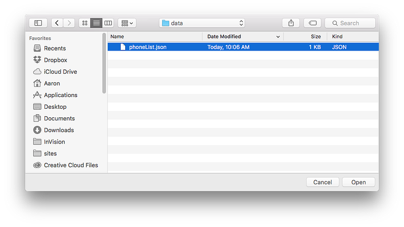 Designing with Data — Craft & Dummi – Prototyping: From UX to Front End
