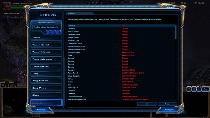 StarCraft 2 woes: Hotkey system – nvmd – Medium