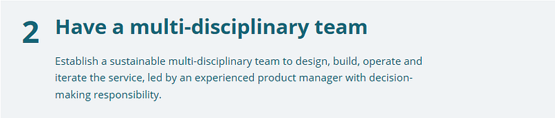 Why a multi-disciplinary team isn’t just different technical roles