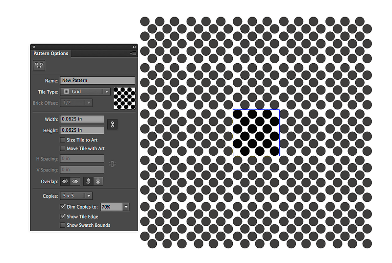 How to simplify your color palette with halftones in Adobe Illustrator