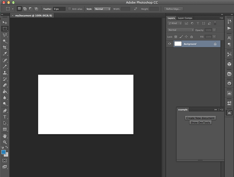 Starting Photoshop HTML5 Extension development – Dominique Briggs – Medium