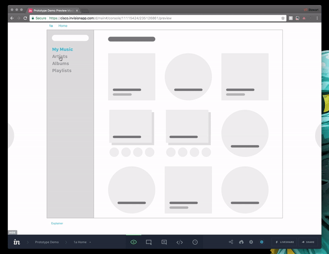 Basic Navigation with Sketch and Invision’s Craft Prototype Plugin