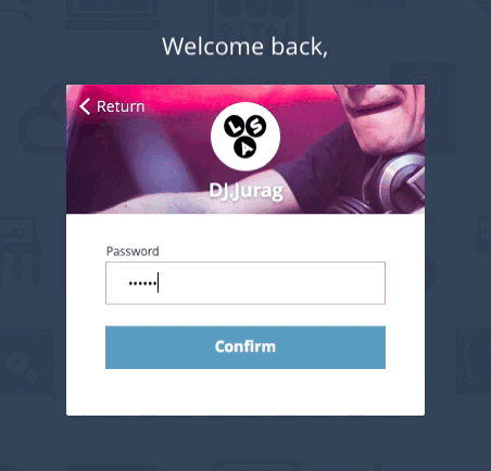 Redesigning Mixcloud’s login form with Framer JS – Framer