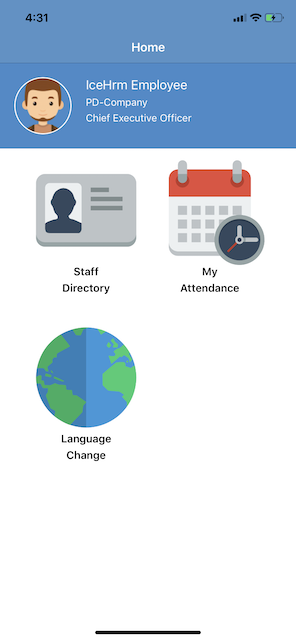 Attendance Tracking With IceHrm Mobile App