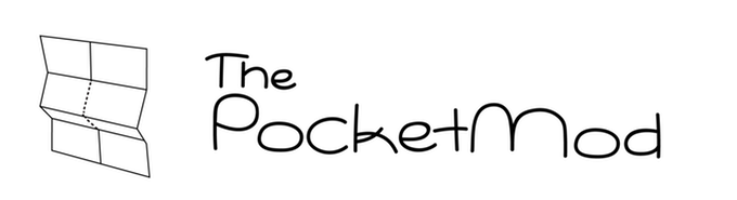 Pocketmod : เปลี่ยนกระดาษแผ่นเดียวเป็นสมุดสารพัดนึก - ธงชัย โรจน์กังสดาล