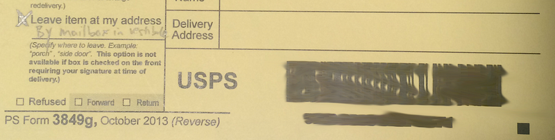 I redesigned the USPS package delivery slip. – The Startup – Medium