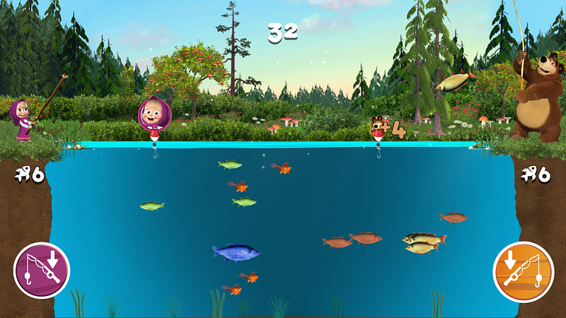 Bullish on the Bear: Dubit’s “Masha and the Bear” Games Top Charts