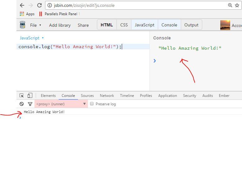 JavaScript Ninja Putting A Hole In Console log Using Kind Of Proxy