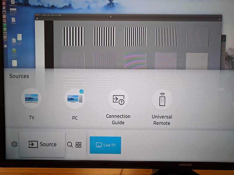 Using the Samsung MU6300 40" 4K TV as a Computer / PC Monitor