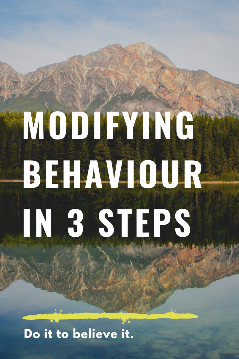 Modifying behavior in 3 steps (Part 2: The Eight Weeks) - Bridgingpsych