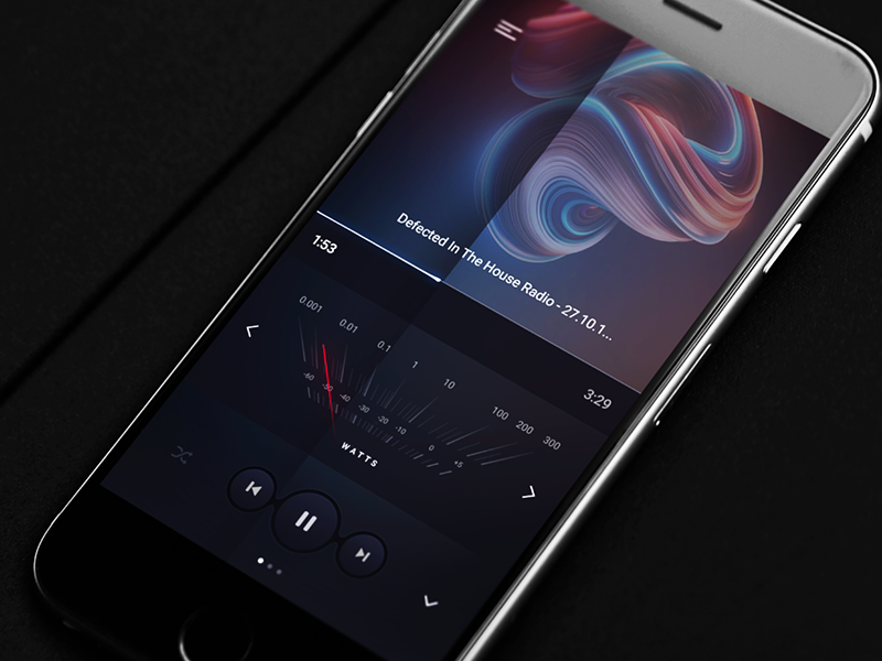 Music Player Inspiration — April 2017 – Collect UI – Medium