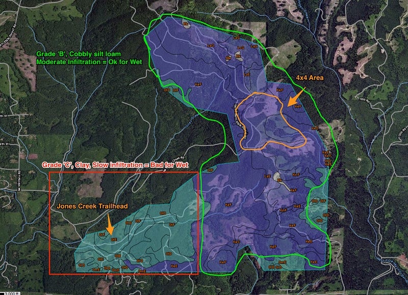 Reflections on Yacolt Burn 4x4 Trails – DNR Trail Policy – Medium