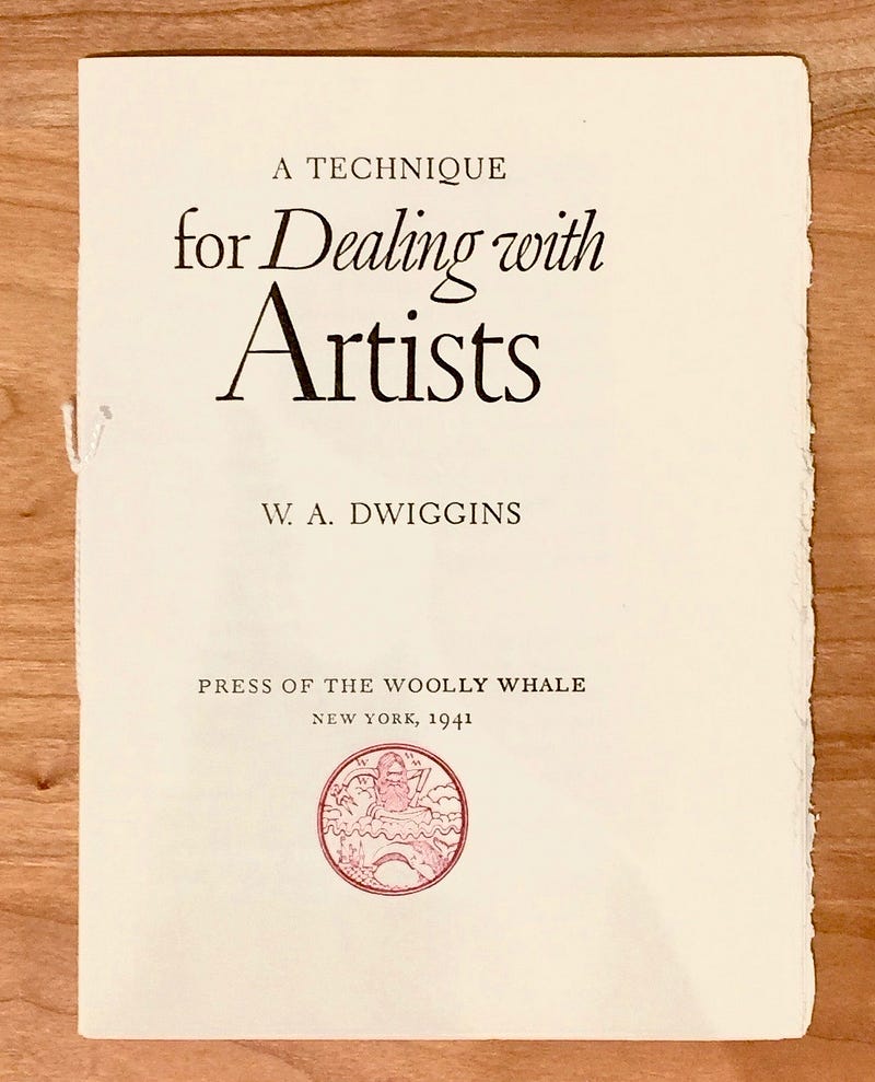 Celebrating W.A Dwiggins, the first “graphic designer”