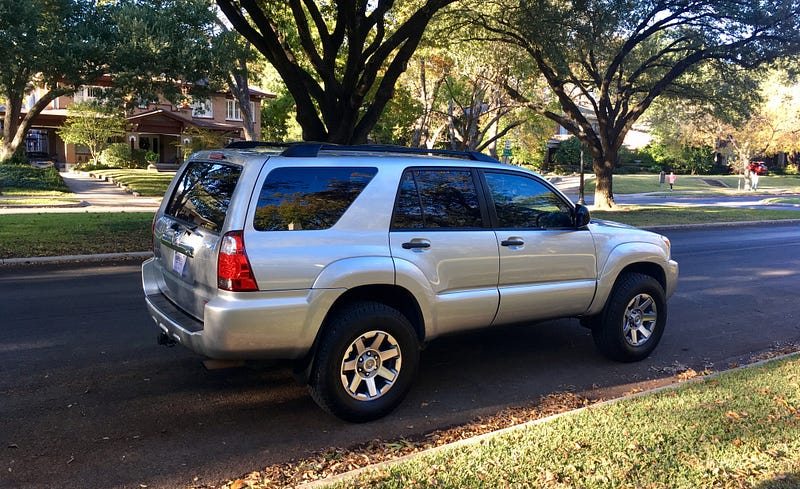 My 2007 Toyota 4Runner Build – Sportsbriefcase – Medium