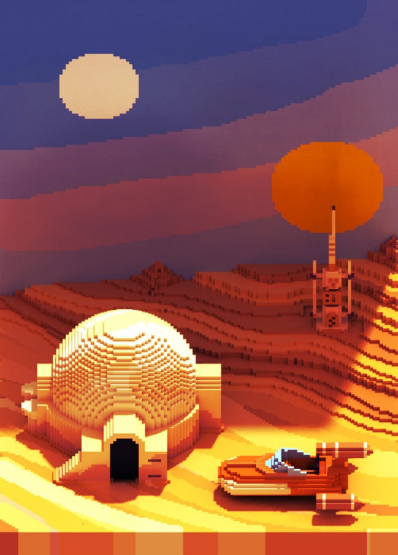 Pixels and voxels, the long answer – Retronator Magazine – Medium