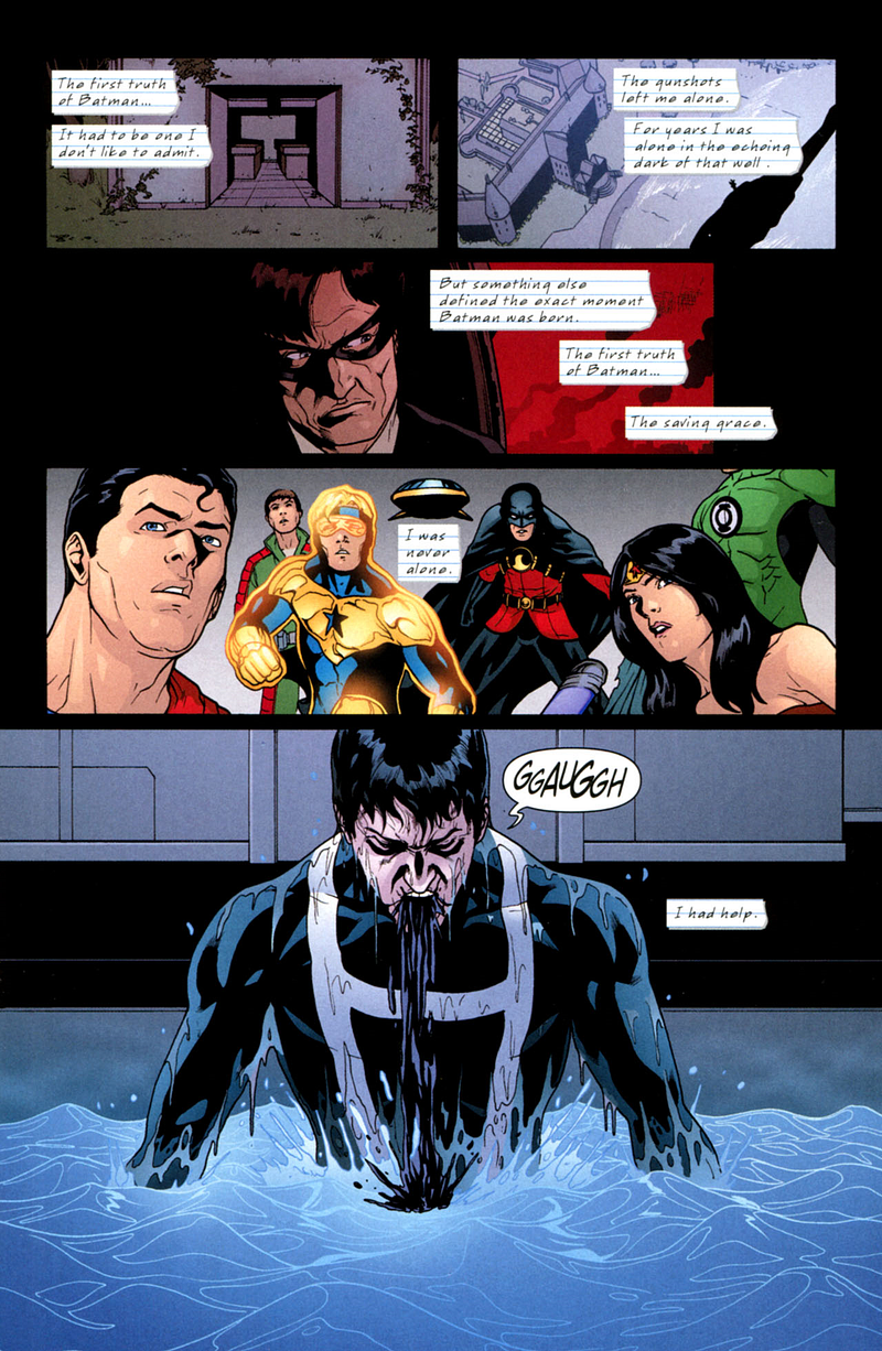 Batman may summon ANY Marvel/DC character to aid him for one week. Then ...